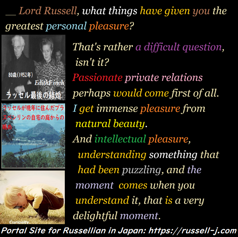 Bertrand Russell Quotes - occasional editin, e0050
